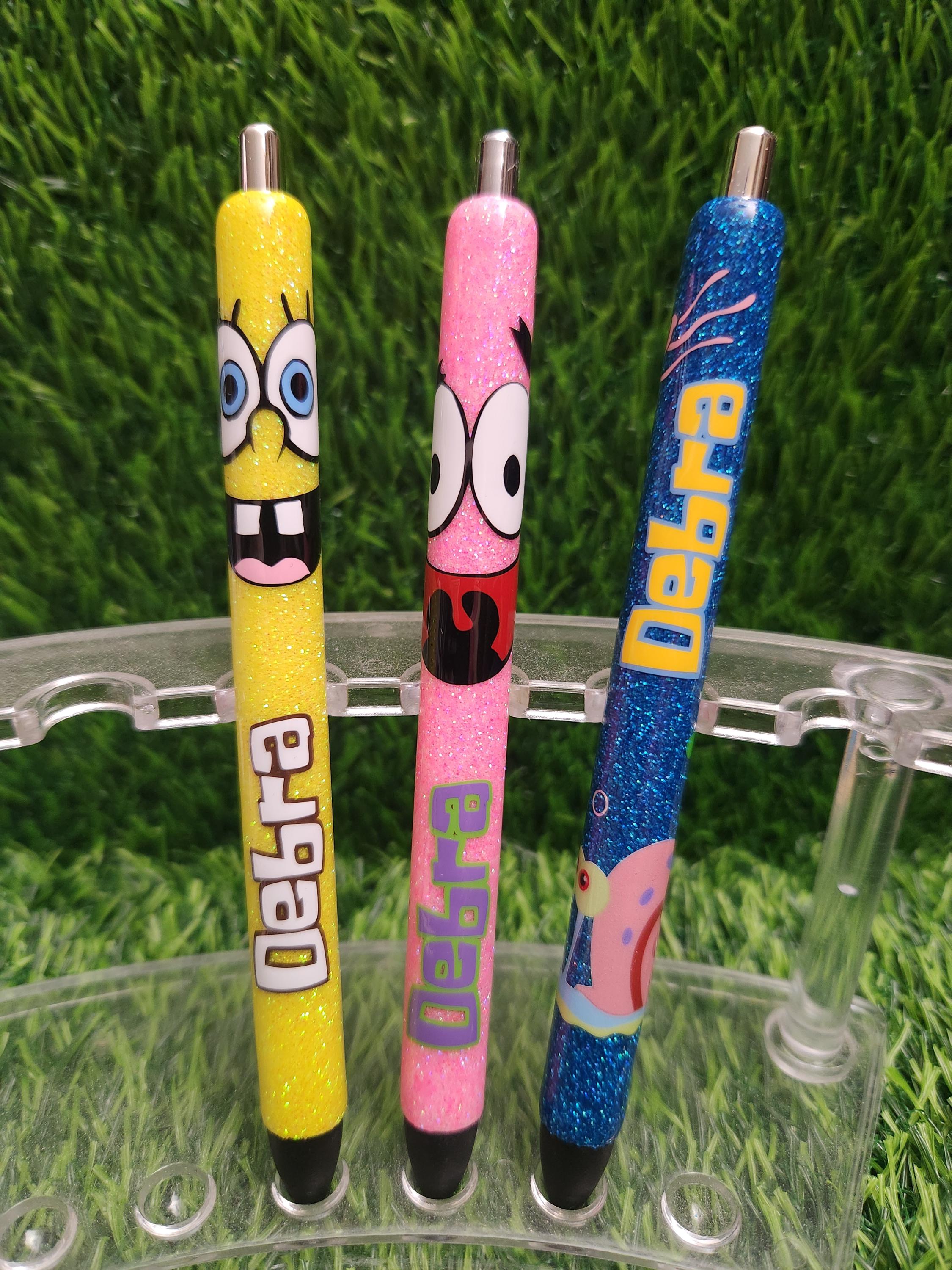 Sponge Glitter Pens - Etsy