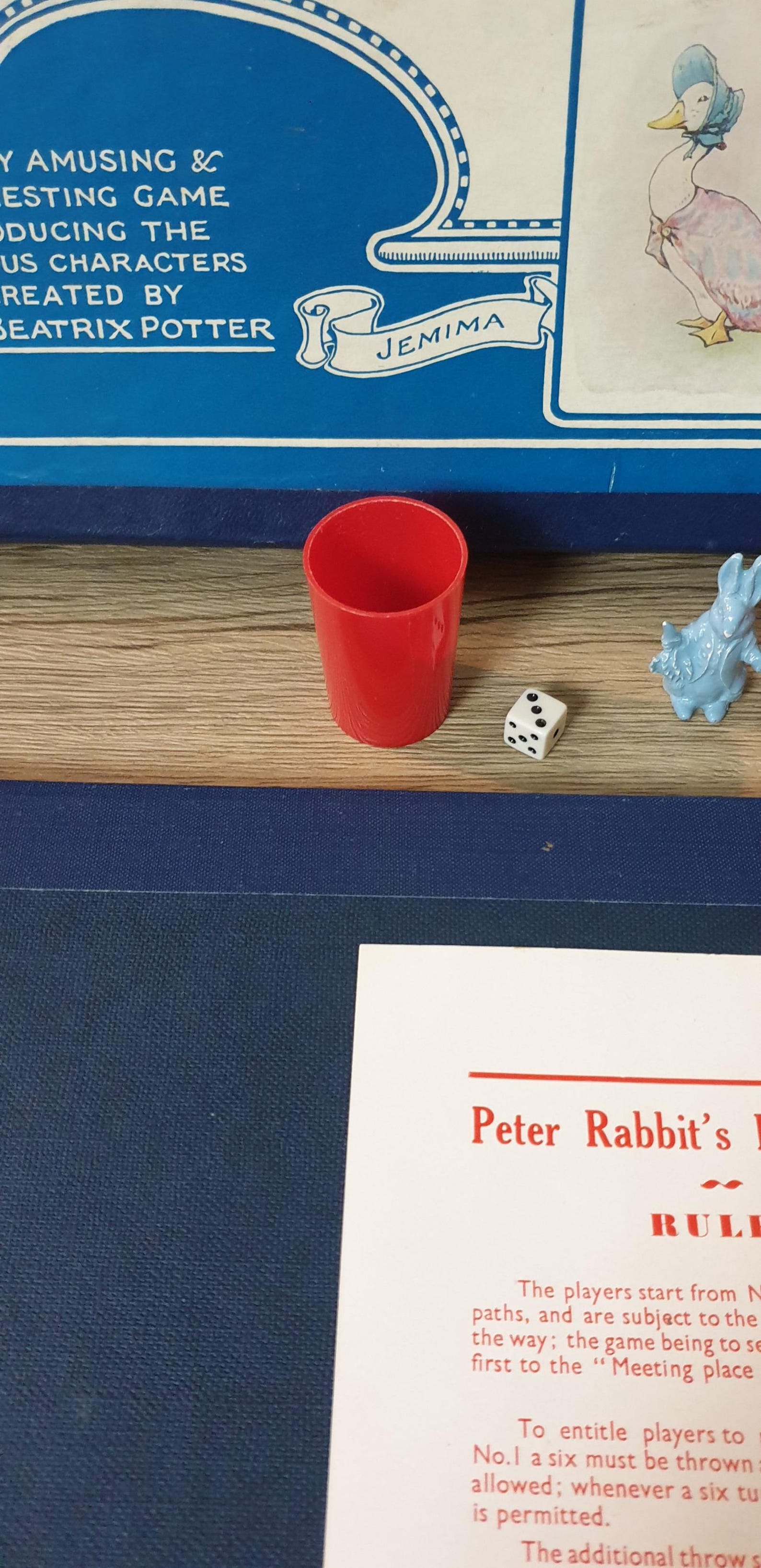 Vintage Peter Rabbit Race Game Frederick Warne - Etsy