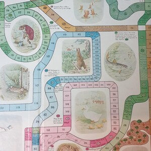 Vintage Peter Rabbit Race Game Frederick Warne - Etsy