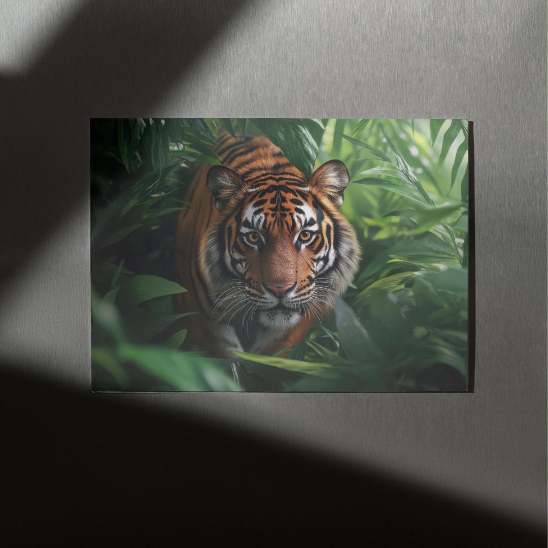 Majestic Tiger in the Jungle - Set of 4 High-resolution Prints - Etsy