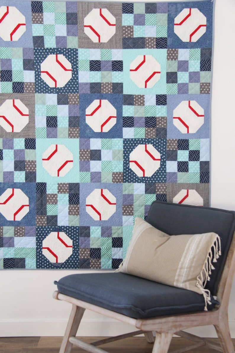 Batter up Quilt Pattern PDF - Etsy