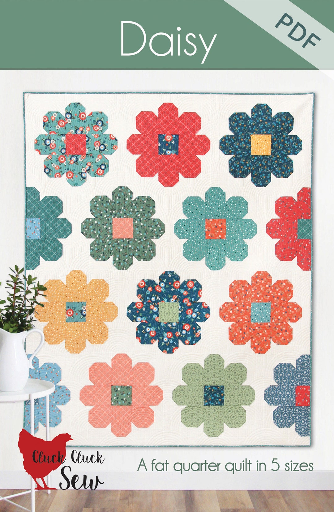 Daisy Quilt Pattern, PDF - Etsy