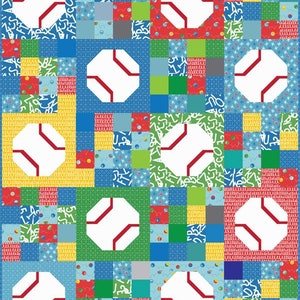 Batter up Quilt Pattern, PDF - Etsy