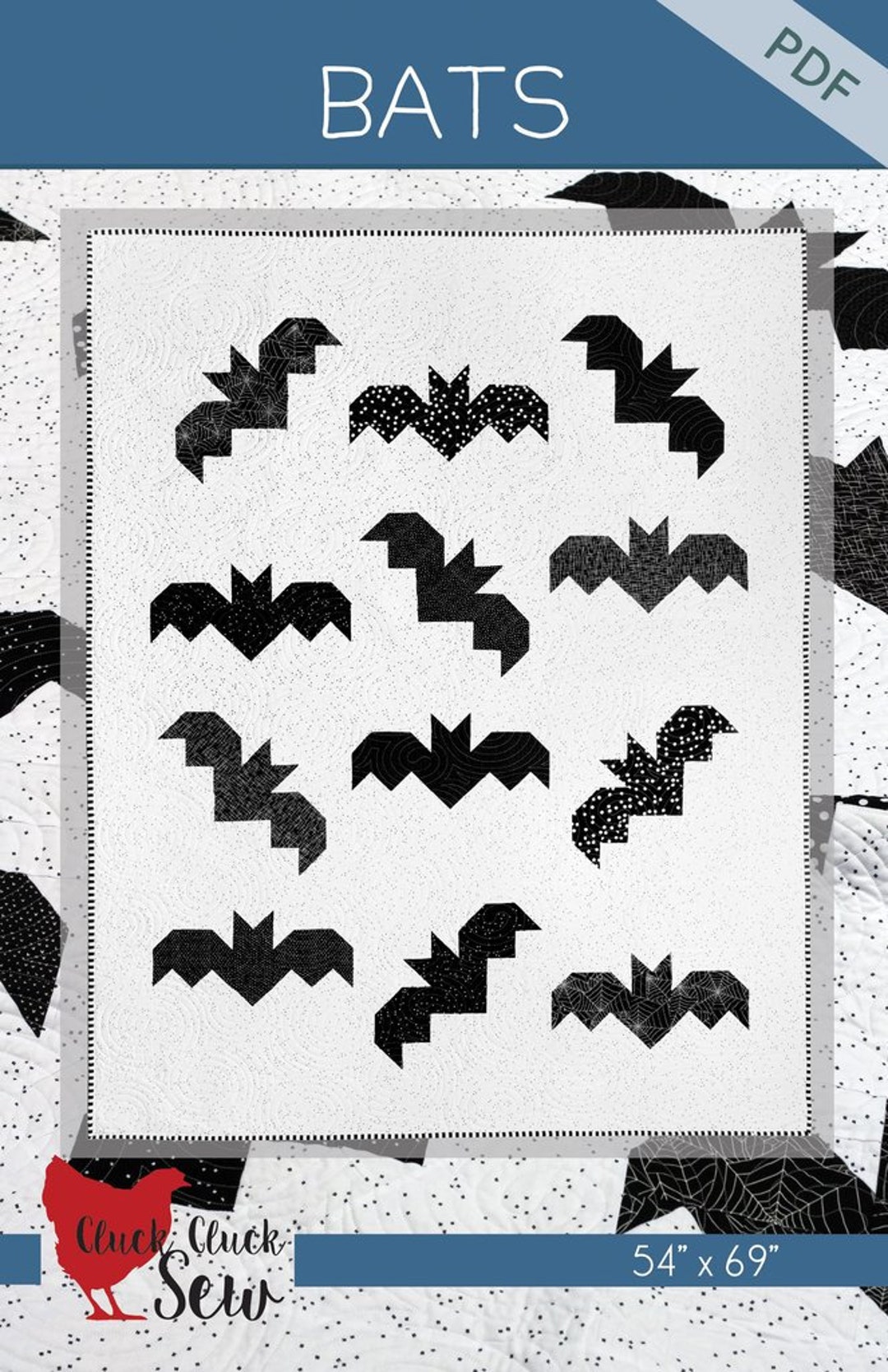Bats Quilt Pattern, PDF - Etsy
