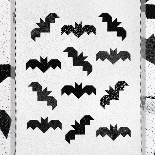 Bats Quilt Pattern PDF - Etsy