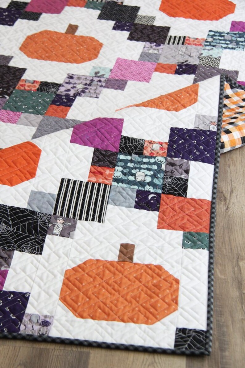 Pumpkin Patches Quilt Pattern, PDF - Etsy