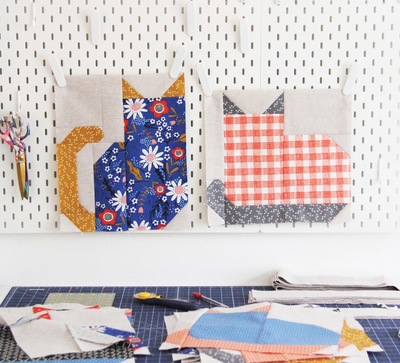 Kitty Cats Quilt Pattern, PDF - Etsy
