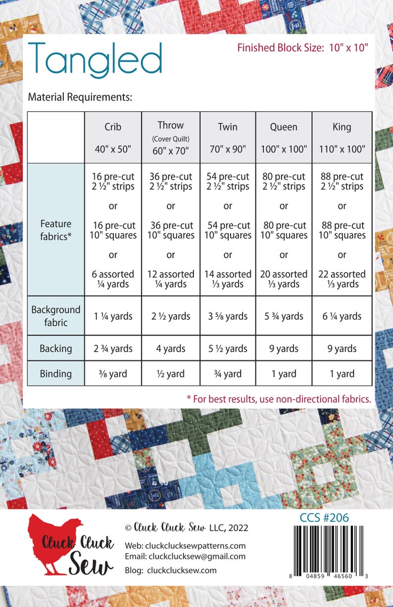 Tangled Quilt Pattern, PDF - Etsy Canada