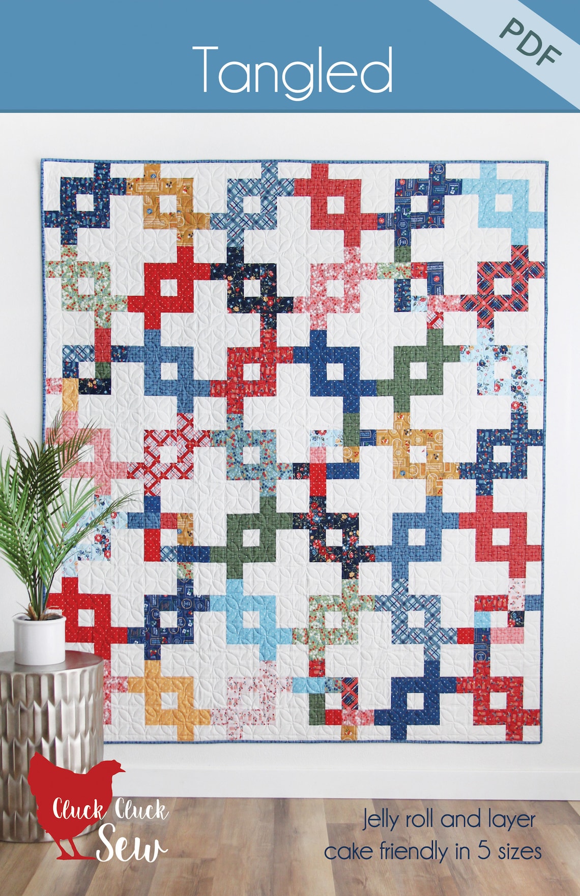 Tangled Quilt Pattern, PDF - Etsy