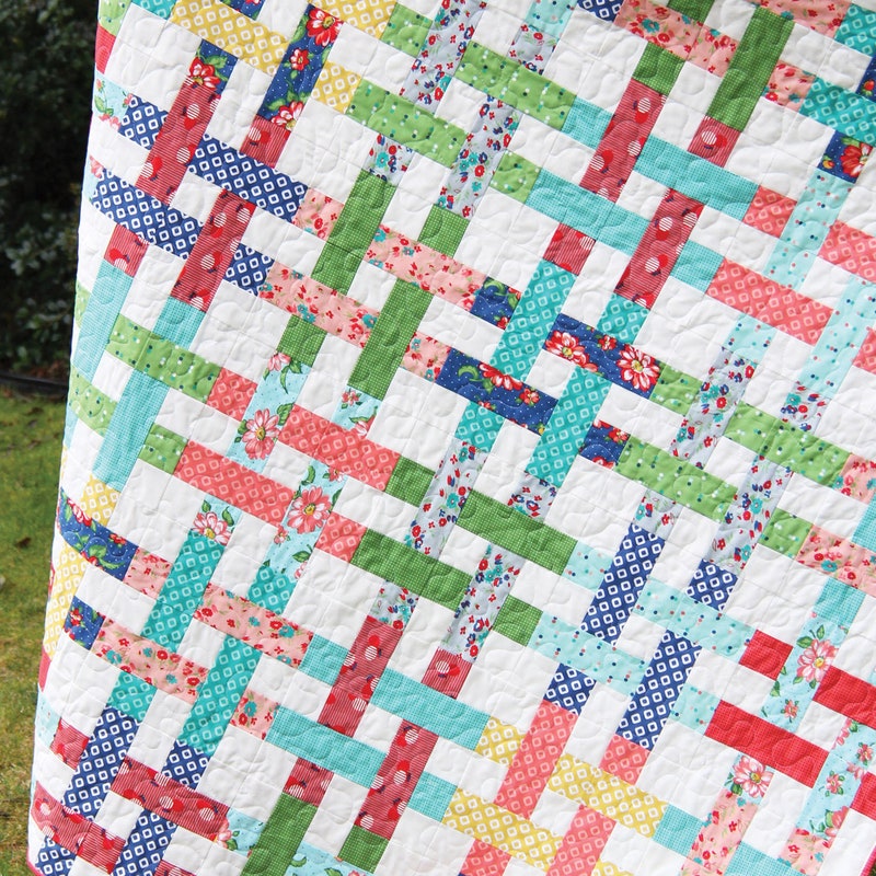 Basket Quilt Pattern - Etsy