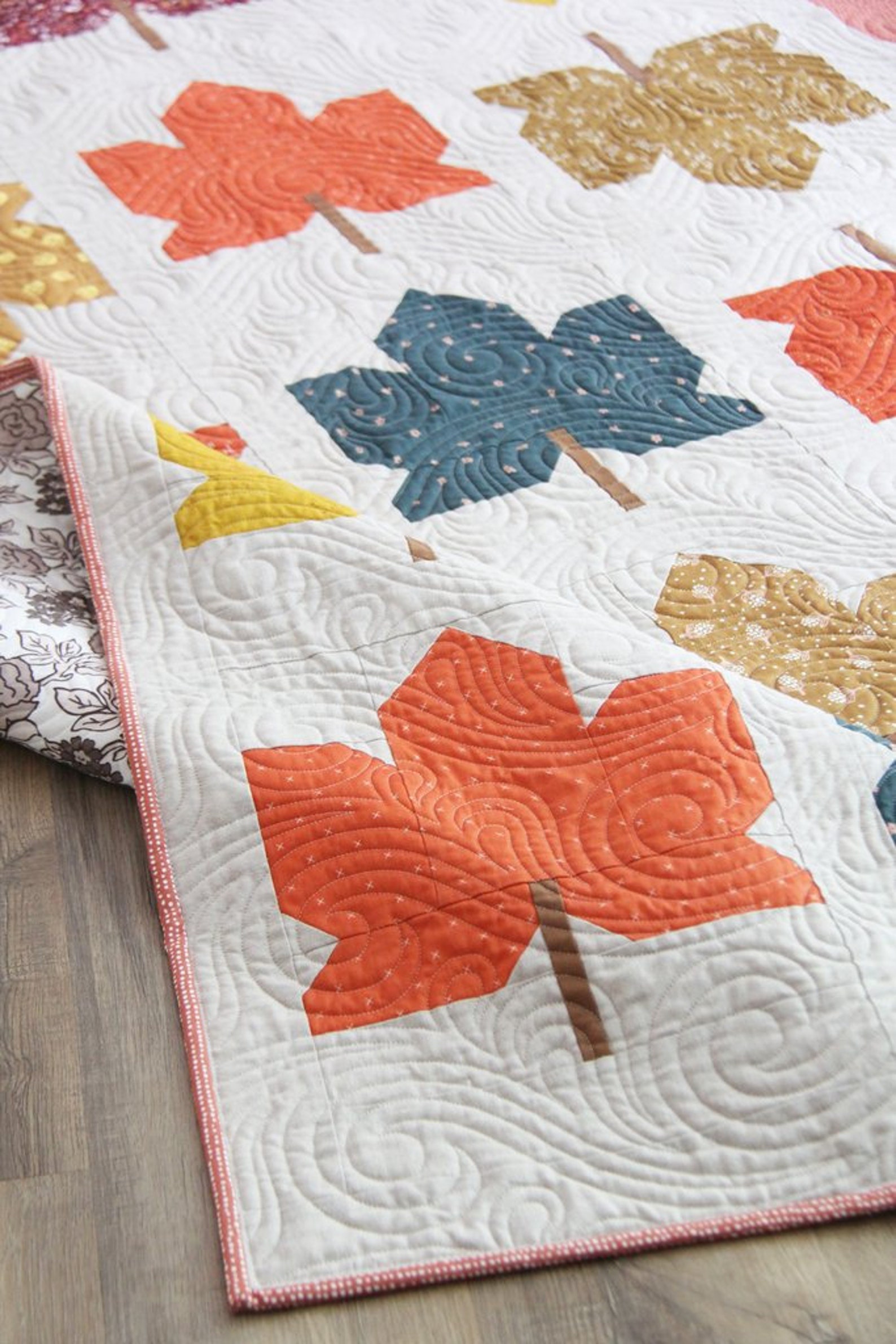 Fall Leaves Quilt Pattern, PDF - Etsy