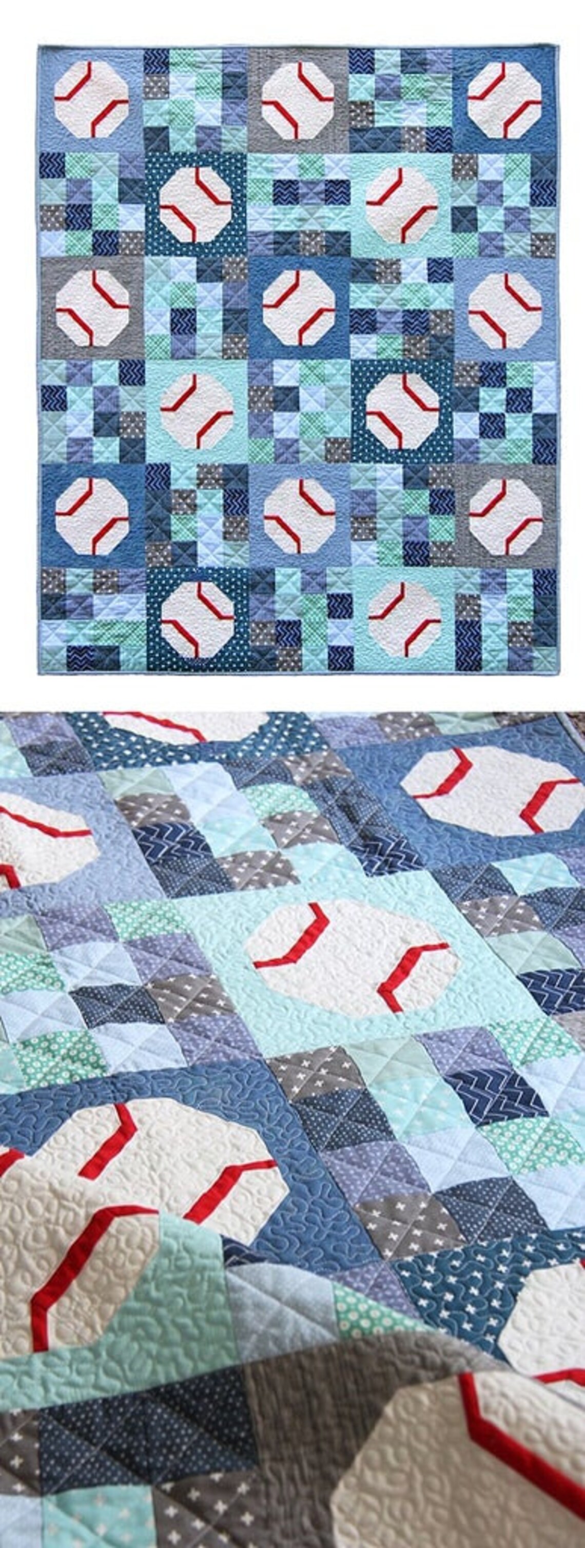 Batter up Quilt Pattern PDF | Etsy