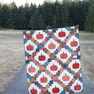 Pumpkin Patches Quilt Pattern, PDF - Etsy