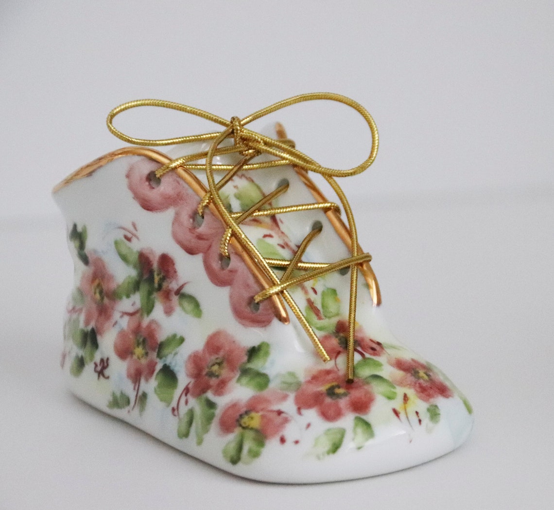 Porcelain Baby Shoe Personalized Baby Boy Bootie 100% Hand | Etsy UK