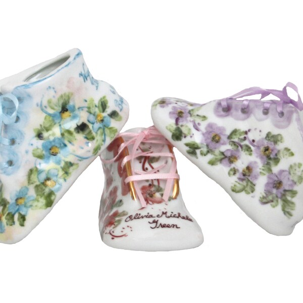 Ceramic Baby Bootie - Etsy
