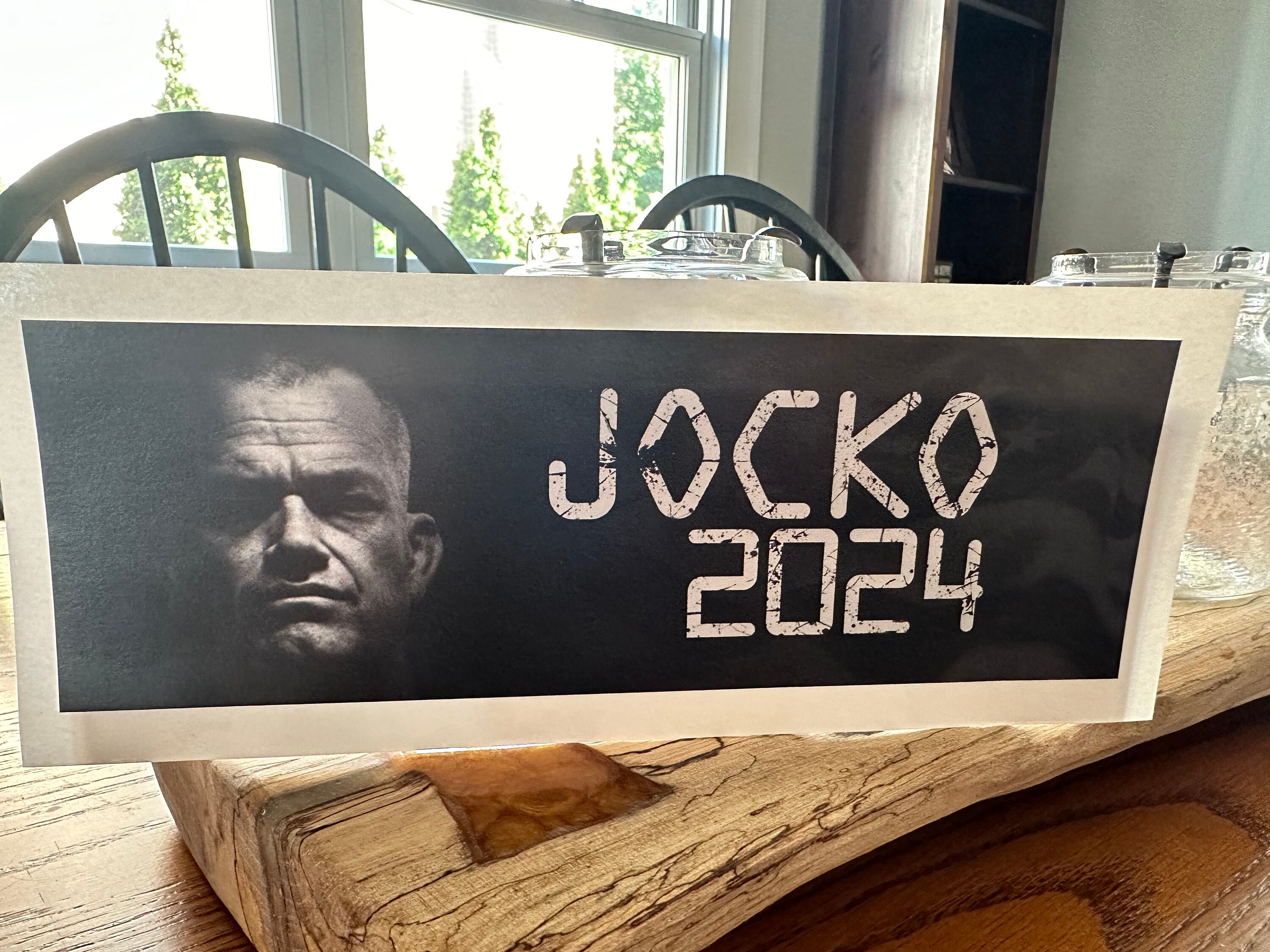 Jocko 2024 Bumper Sticker - Etsy
