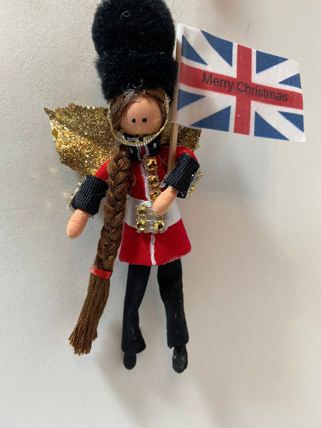 The British Beefeater Fairy, English Christmas Ornament, British ...