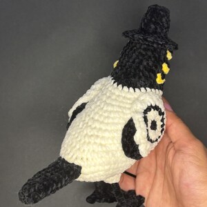 Crochet Sussie the Magpie PDF Pattern | Amigurumi Plushie, Kpop Demon ...