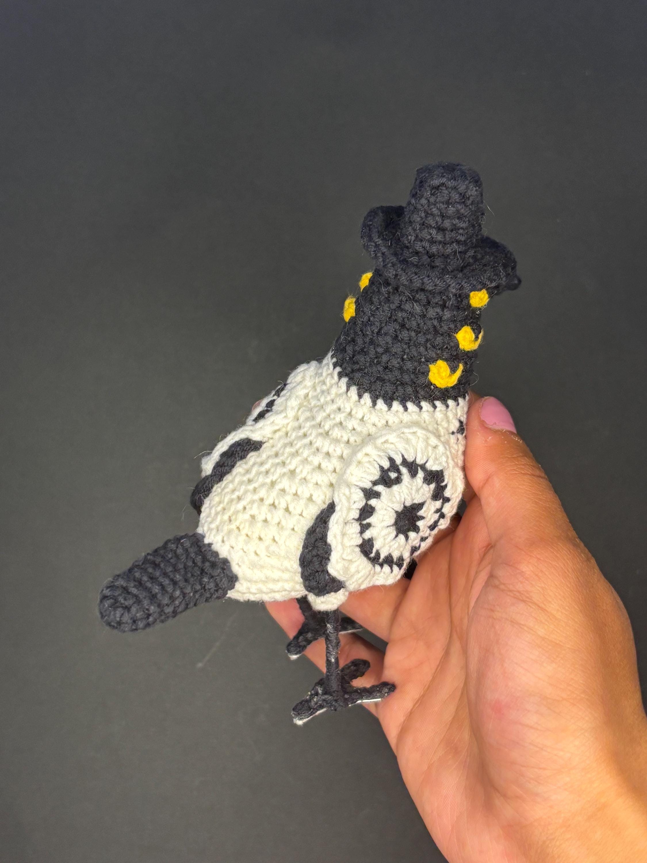 Crochet Sussie the Magpie PDF Pattern | Amigurumi Plushie, Kpop Demon ...