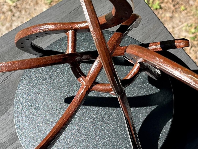 Funky Shoes, Horseshoe Sculpture. - Etsy