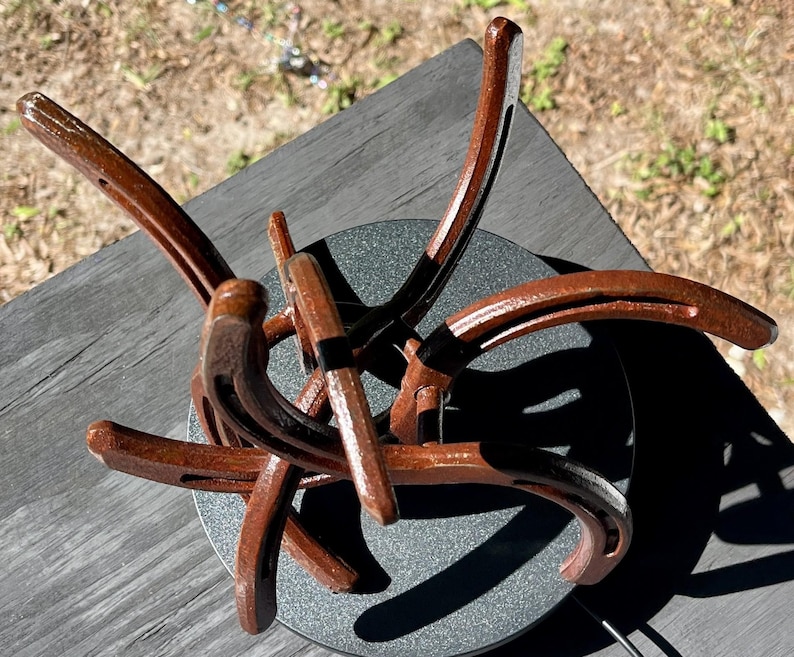Funky Shoes, Horseshoe Sculpture. - Etsy