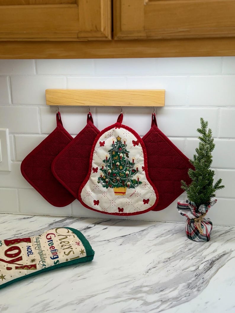 Pot Holder Kitchen Organizer Set, 12