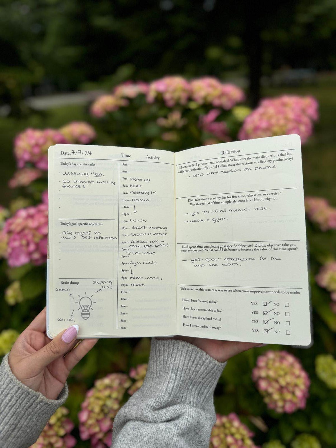 Time Management Journal - Etsy