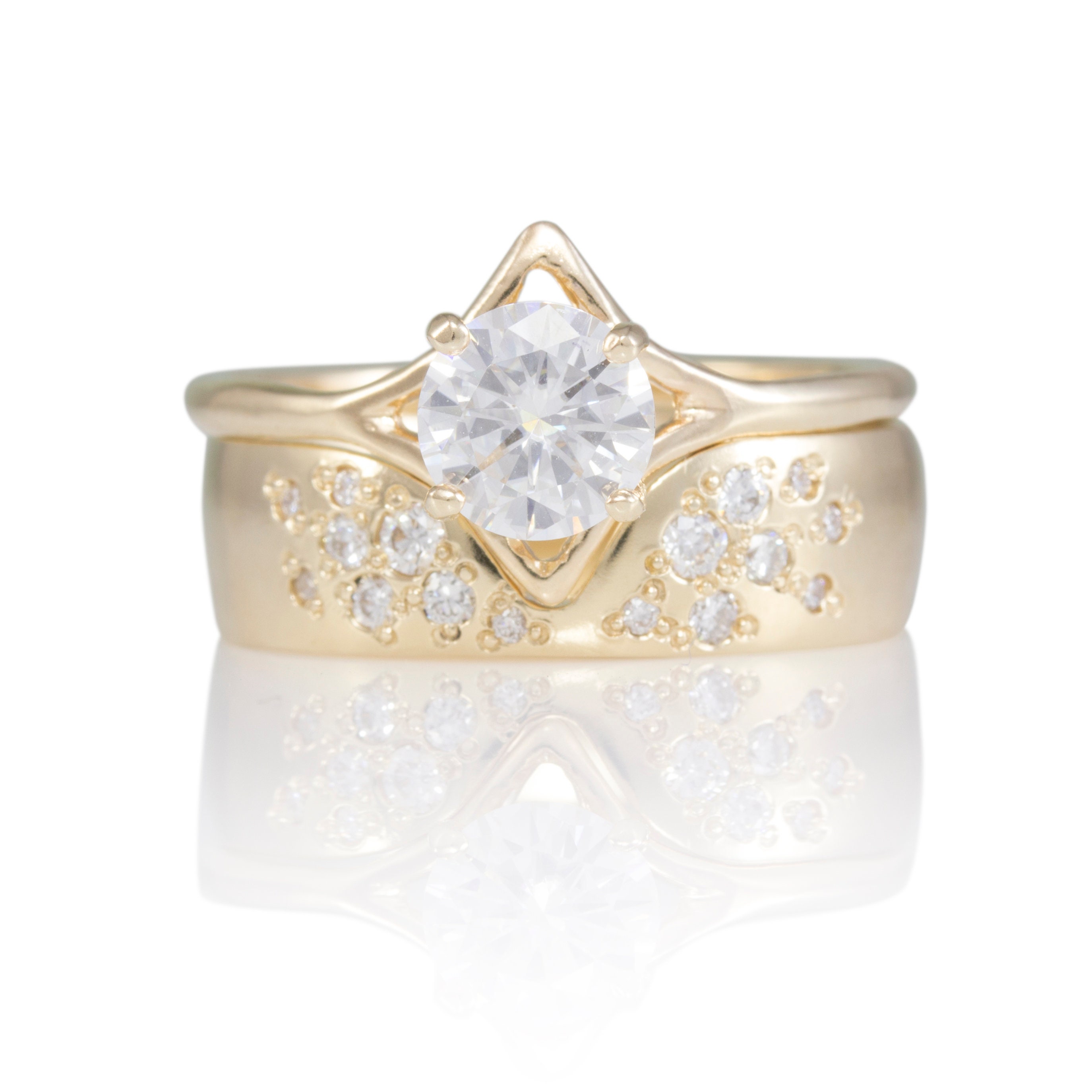 Celestial Star Ring medium Size - Etsy