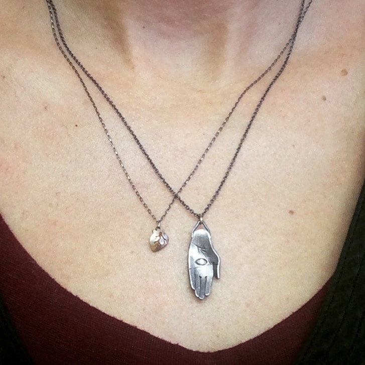 Mystical Diamond Eye Necklace - Etsy