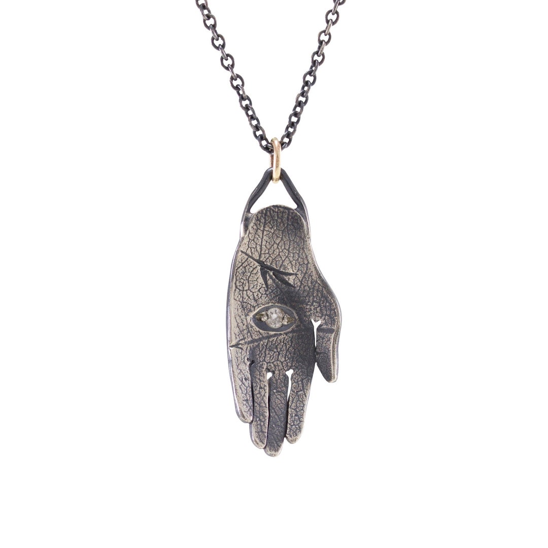 Mystical Diamond Eye Necklace - Etsy