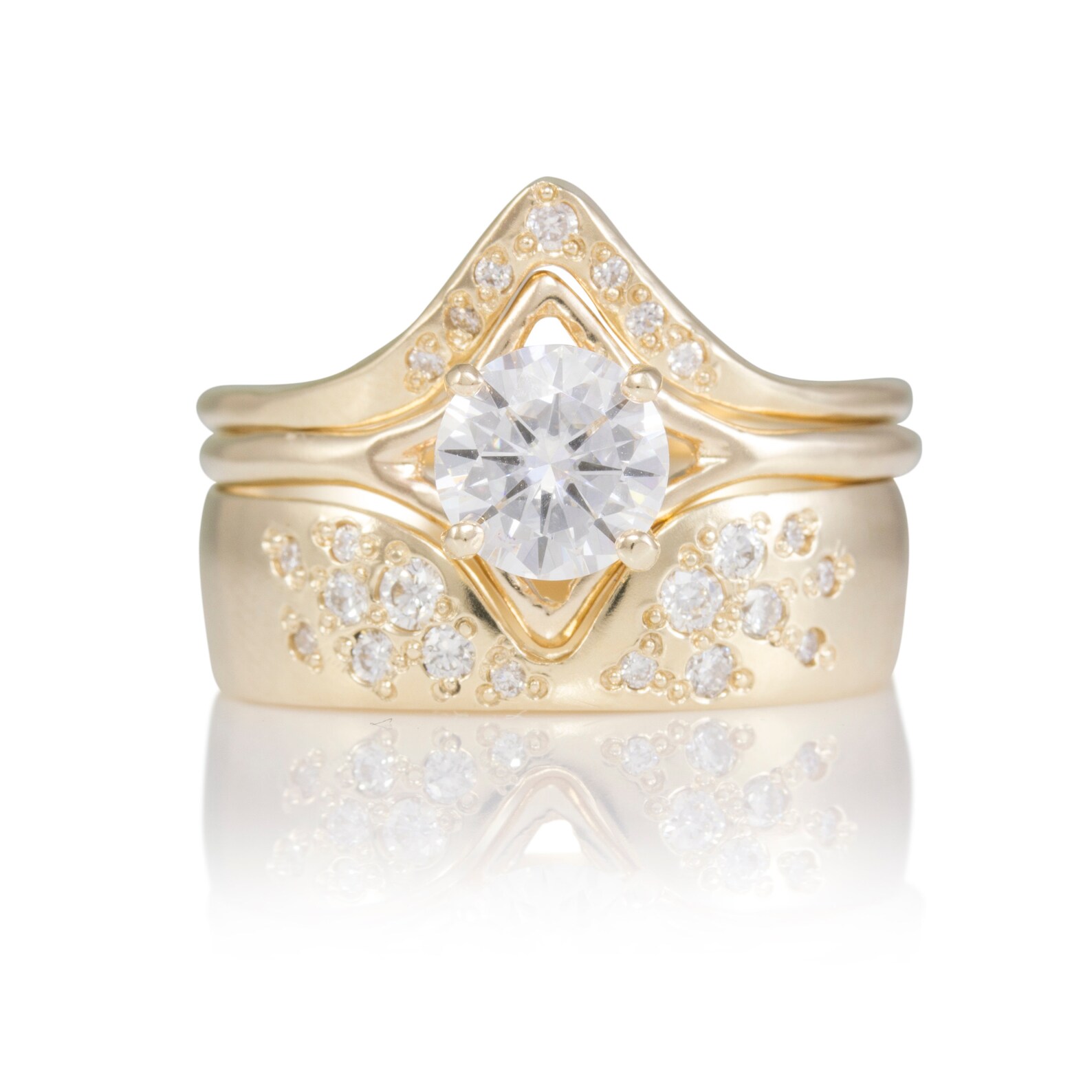 Celestial Star Ring medium Size - Etsy