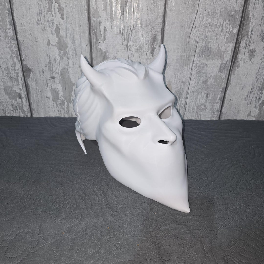 3D Printed Nameless Ghoul Mask, Ghost Fan Gift - Etsy