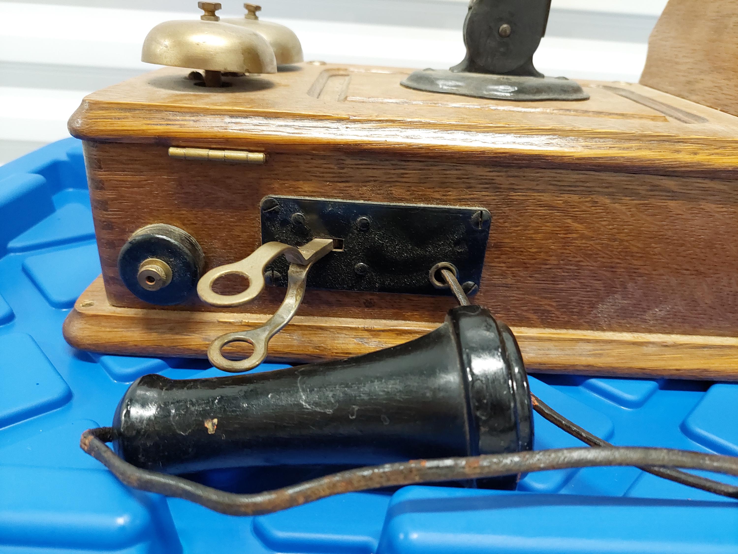 Antique Kellogg Wall Phone - Etsy