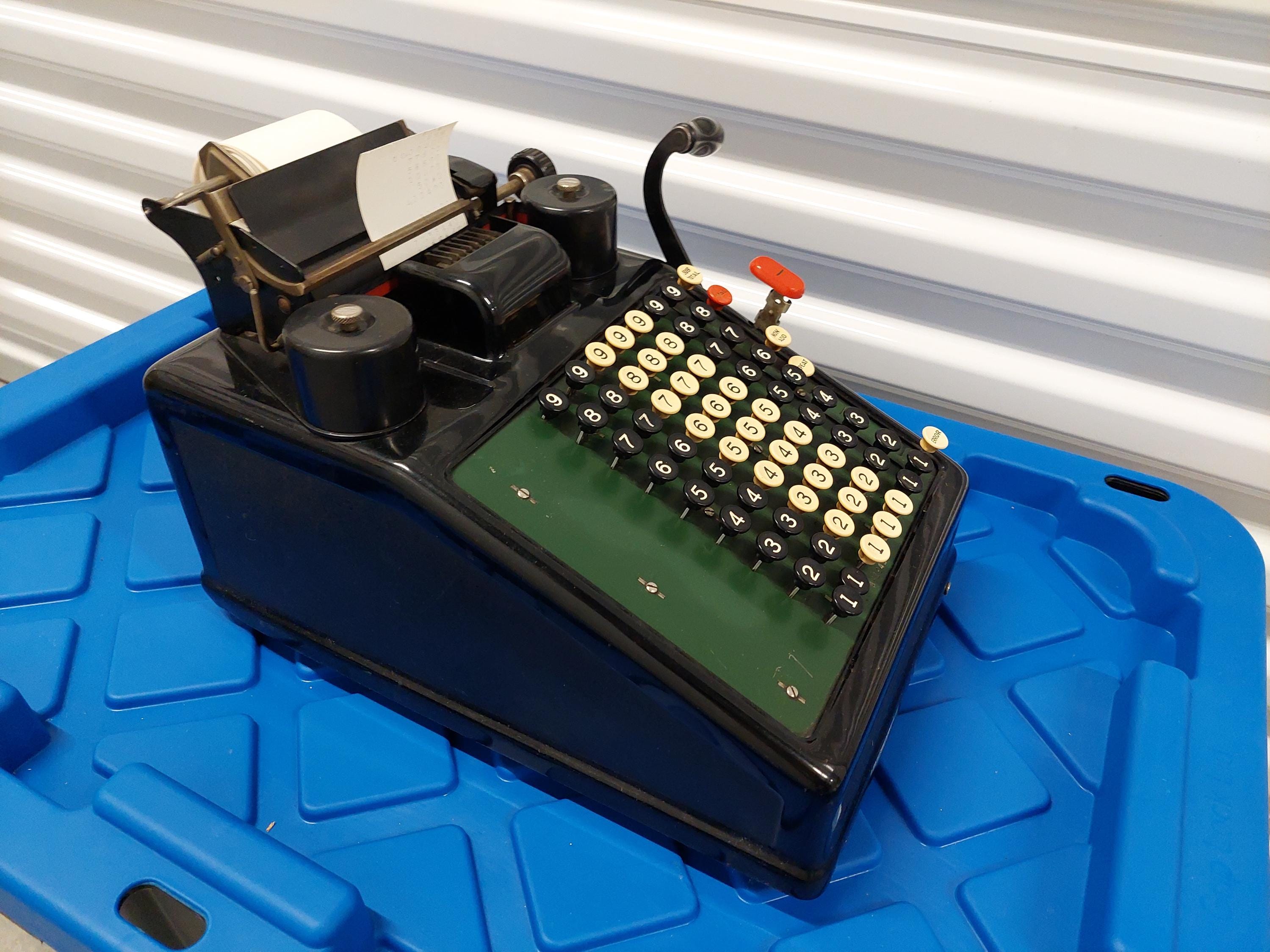 Early 20th Century Antique Burroughs Adding Machine, Circa 1920 - Etsy
