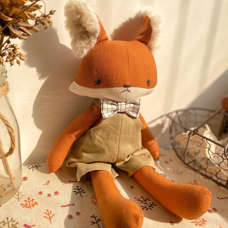 Fox Toy - Etsy