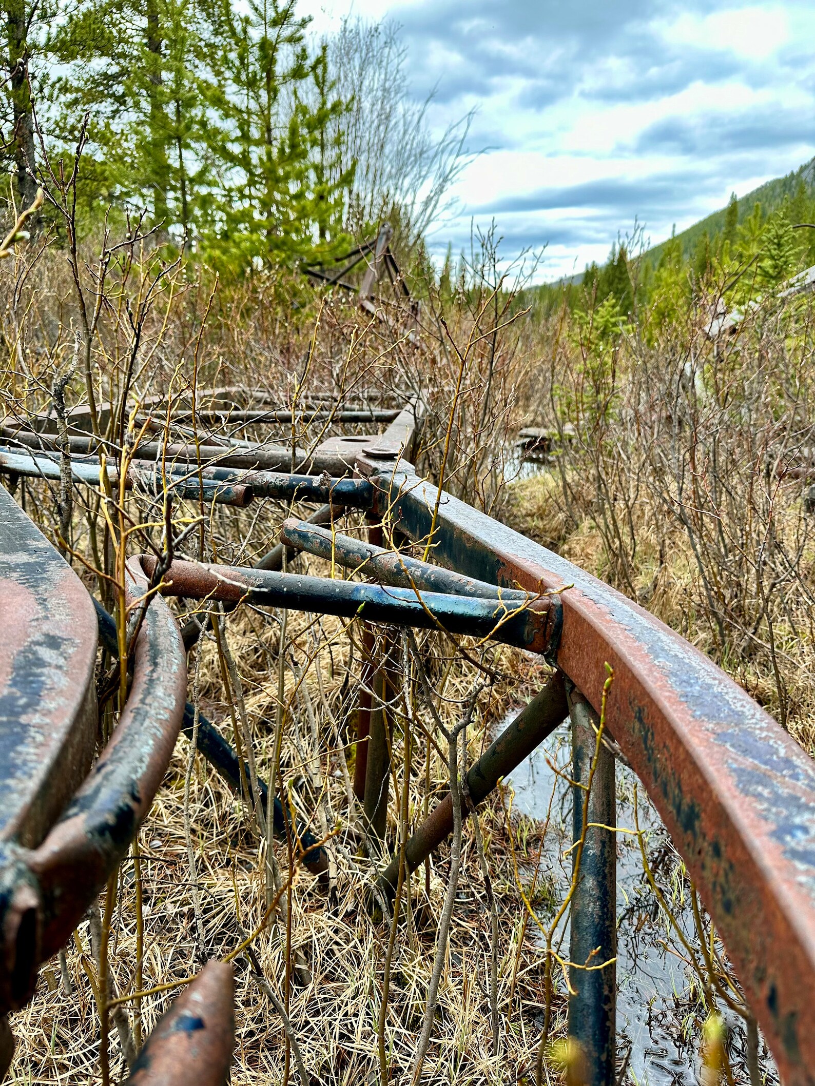 A Collection of Rust From Montana Ghost Town Wall Art - Etsy