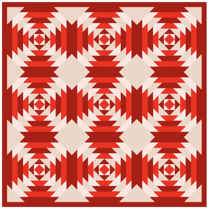 Pineapple Party Quilt Pattern, Pineapple Quilt Pattern, Pineapple Quilt ...