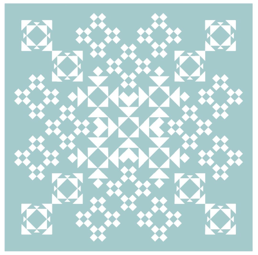 Betsy Quilt Pattern, Two Color Quilt - Etsy