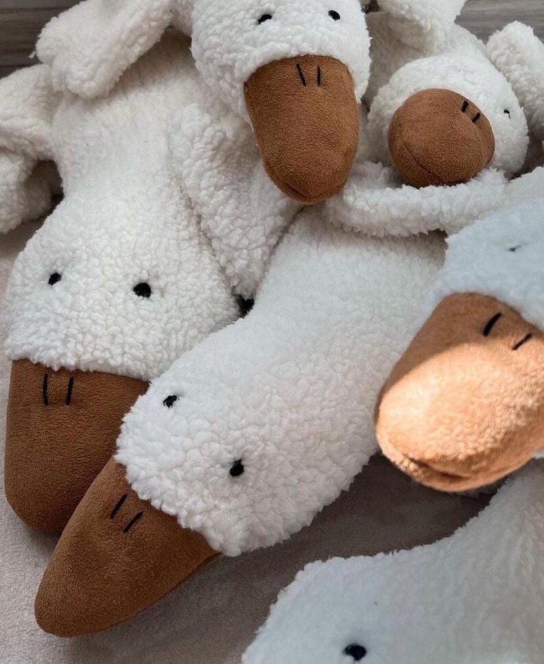 Baby Comforter Mrs Goose Goose Plush, Plush Toy, Goose Plushie, Goose ...