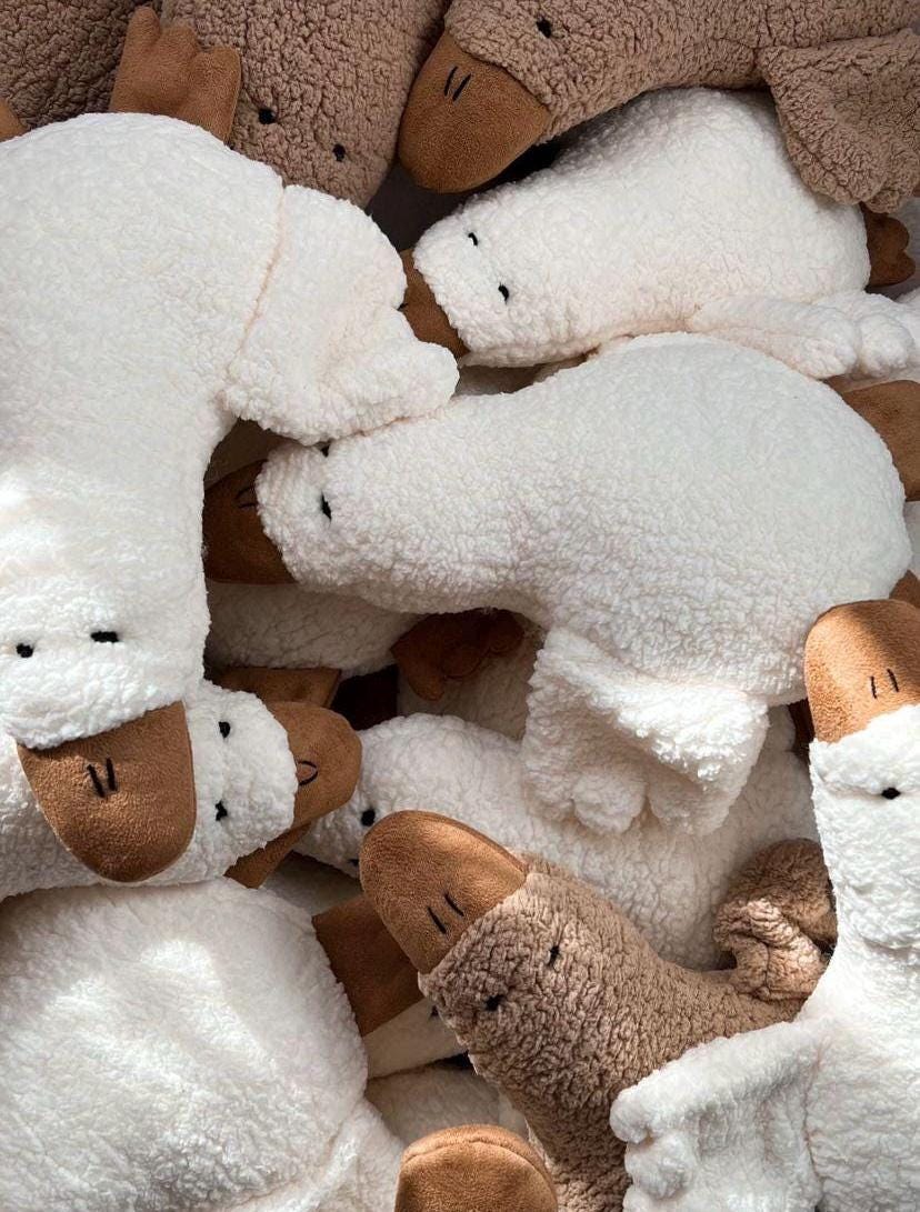 Baby Comforter Mrs Goose | Goose Plush, Plush Toy, Goose Plushie, Goose ...