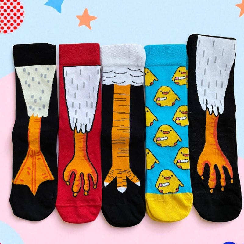 Mismatched Novelty Socks - Etsy