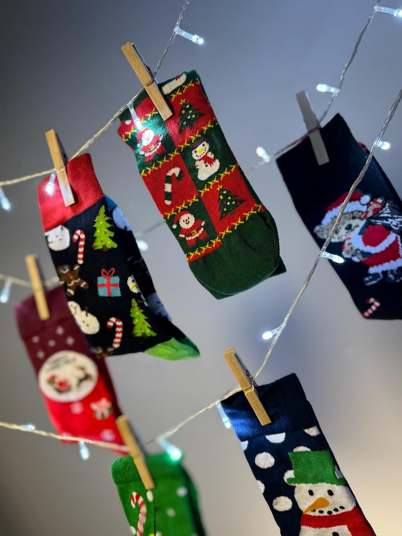 Holiday Socks Pack in Christmas Gift Box Christmas - Secret Santa Gift ...