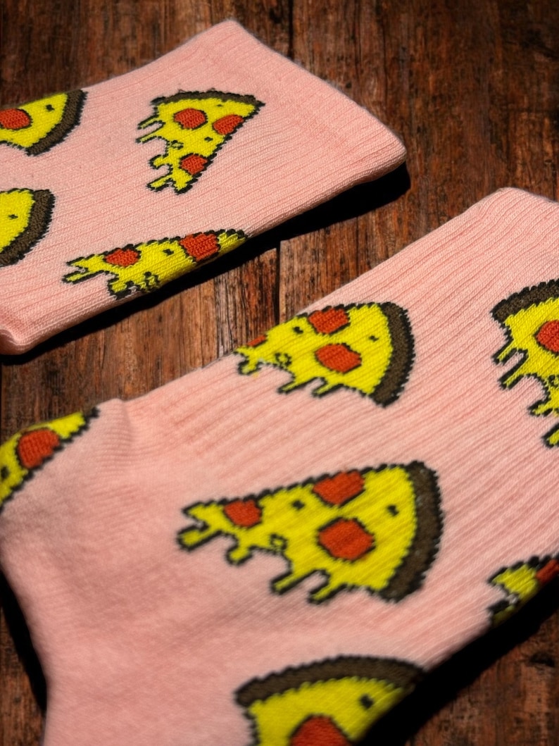 Fast Food Socks Set - Pizza Sock - Colorful Funny Socks - French Fries ...