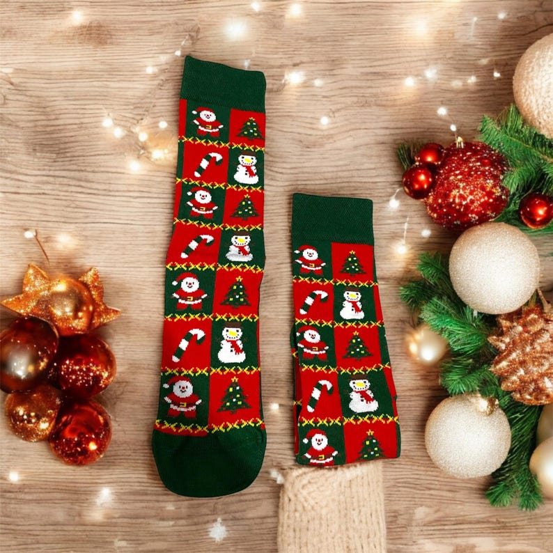 Holiday Socks Pack in Christmas Gift Box Christmas - Secret Santa Gift ...