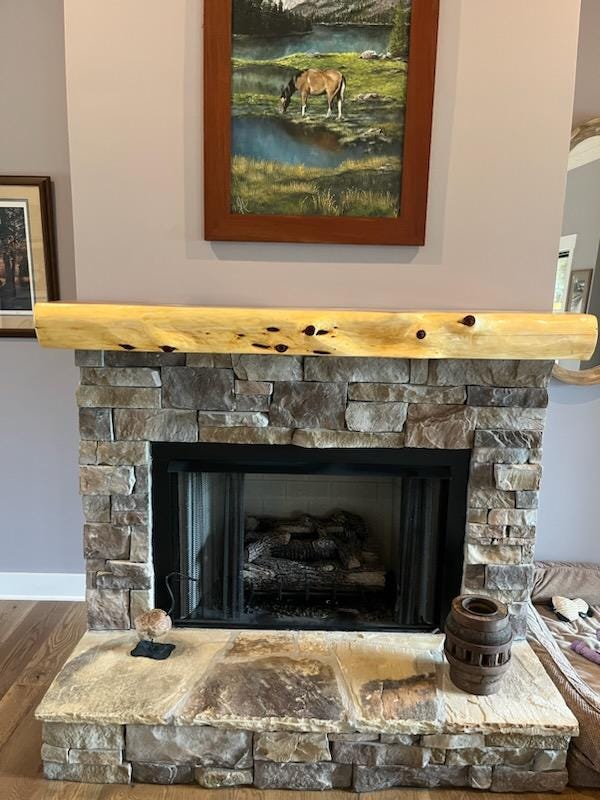 Live Edge Cedar Fireplace Mantels. 6 Foot, 8 Inch Deep, 5 Inch Thick ...