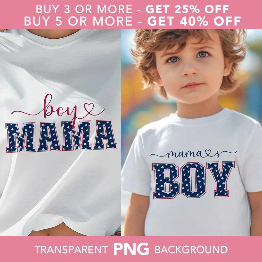 Boy Mama and Mamas Boy PNG, Matching Birthday Party Design, Mama ...