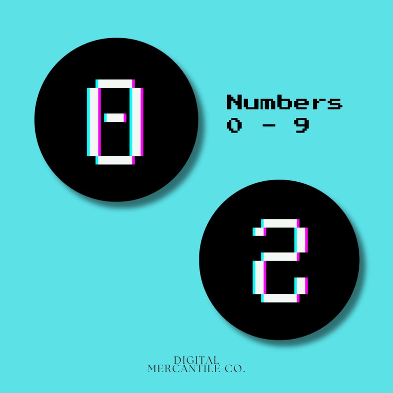 Pixelated IG Story Highlight Covers Digital Download Bundle, Black and ...