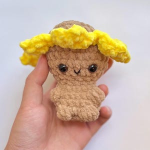 No-sew Sunflower Creature Crochet Pattern - Etsy