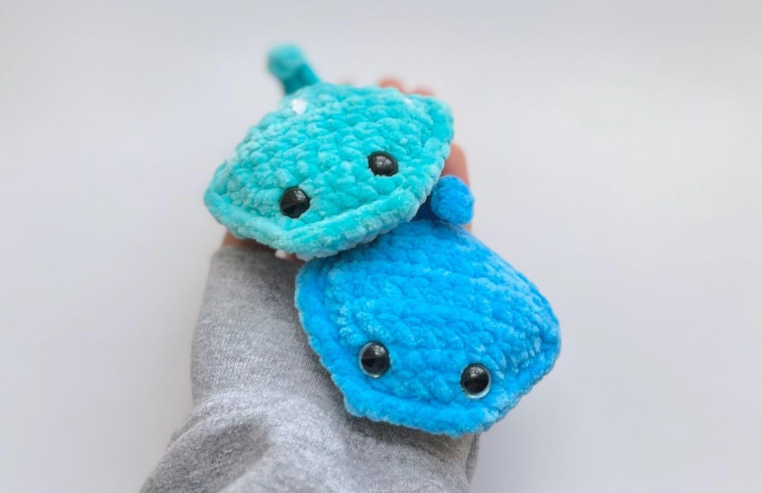 No-sew Stingray Crochet Pattern - Etsy
