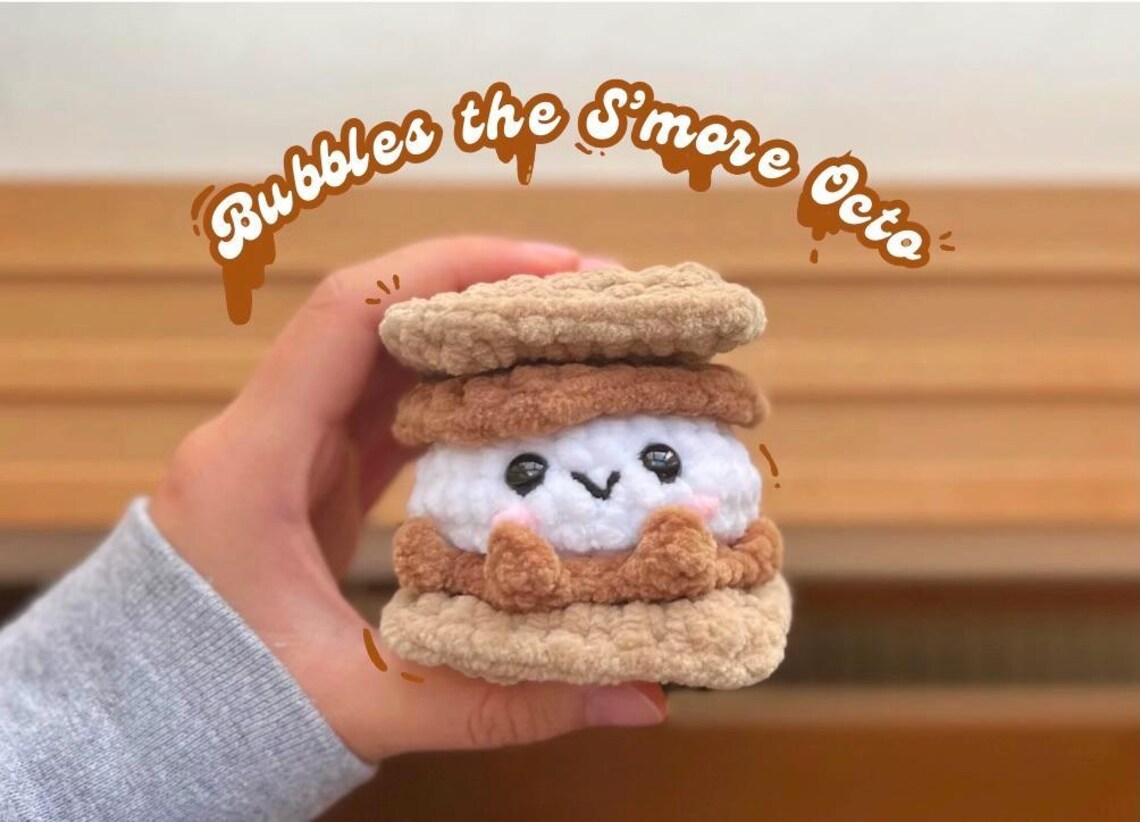 Bubbles the S'more Octo Crochet Pattern - Etsy